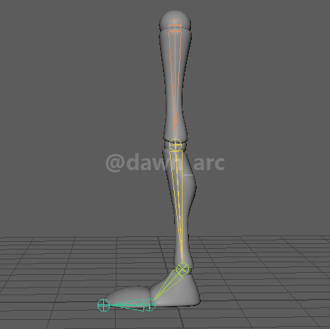 [Maya]Rigging 16 - Ankles & Heels